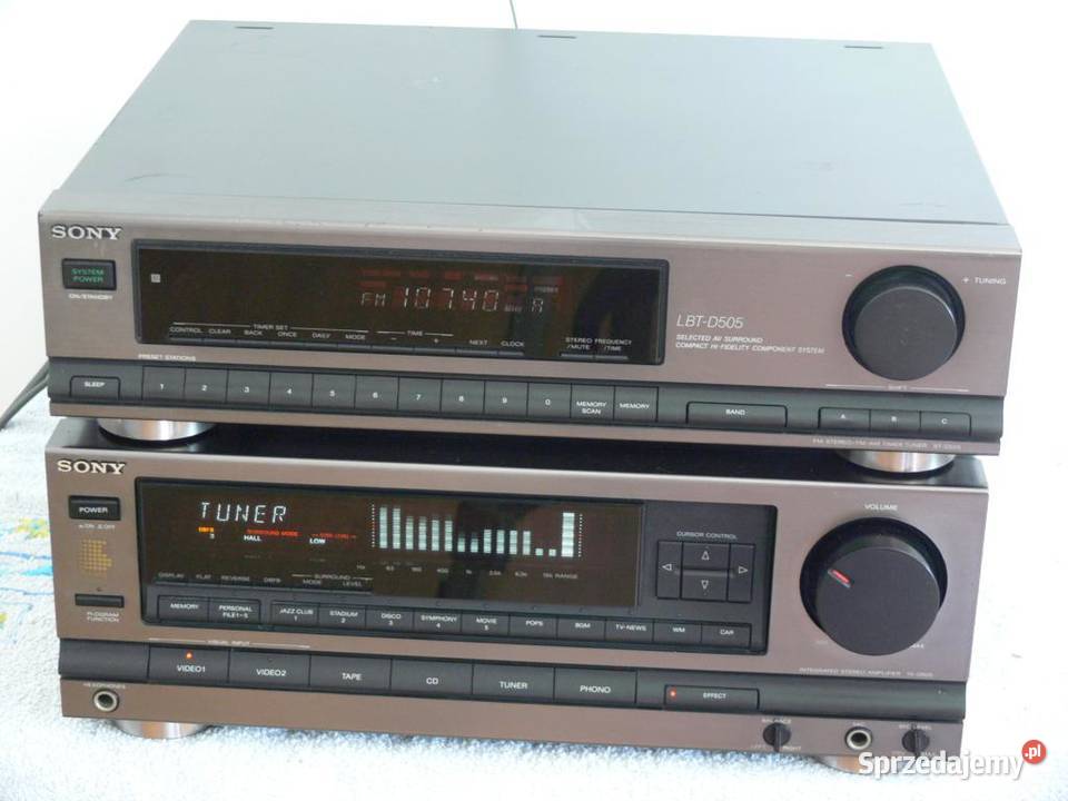 Wzmacniacz, korektor i tuner Sony LBT-D505. WYSYŁKA Jasło - Sprzedajemy.pl