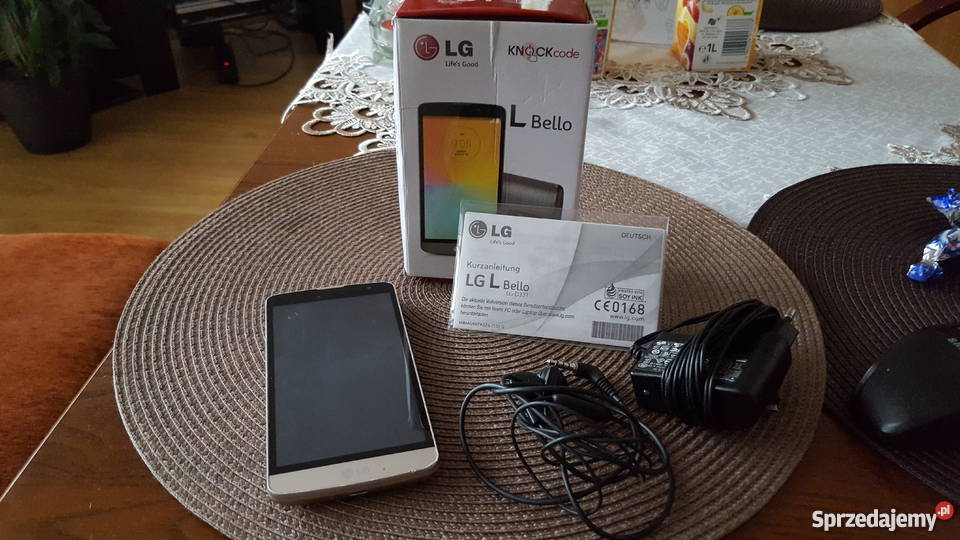 Smartfon LG L Bello D331 Gold Edition. 100% sprawny Biały Zdrój ...