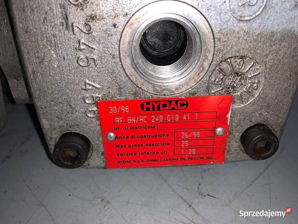 Hydac Filter Assembly RF BN HC240G10A1.1 Warszawa - Sprzedajemy.pl Hydac Filter Assembly RF BN HC240G10A1.1 Warszawa - Sprzedajemy.pl
