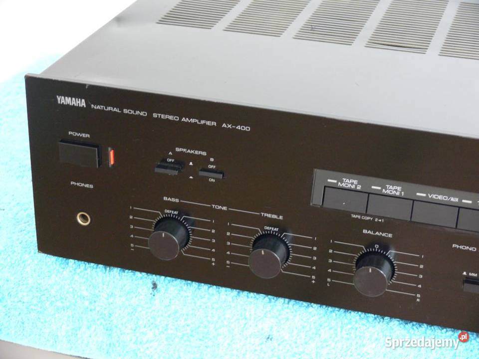Wzmacniacz Yamaha AX-400 mocny i sprawny. WYSYŁKA Jasło - Sprzedajemy.pl
