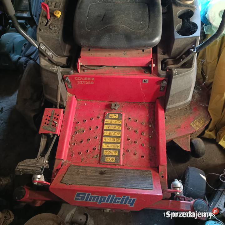 Traktorek simplicity courier, kosiarka cub cadet widecut Słupsk ...